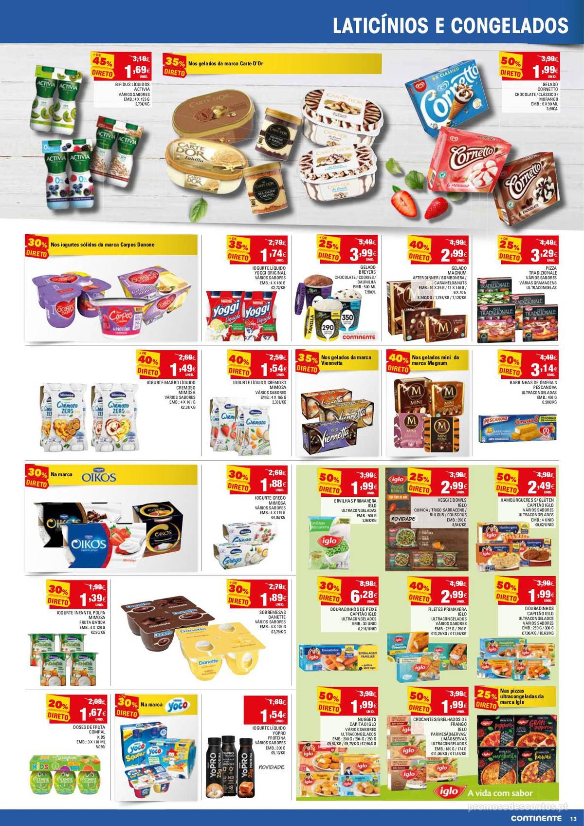 Folheto Continente Lojas Continente/Modelo de 26 Maio a 1 Junho