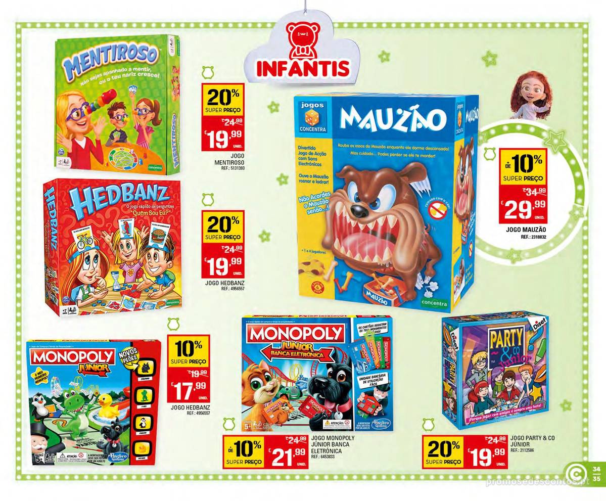 Folheto Continente Popota no mundo dos brinquedos - Madeira de 12 ...