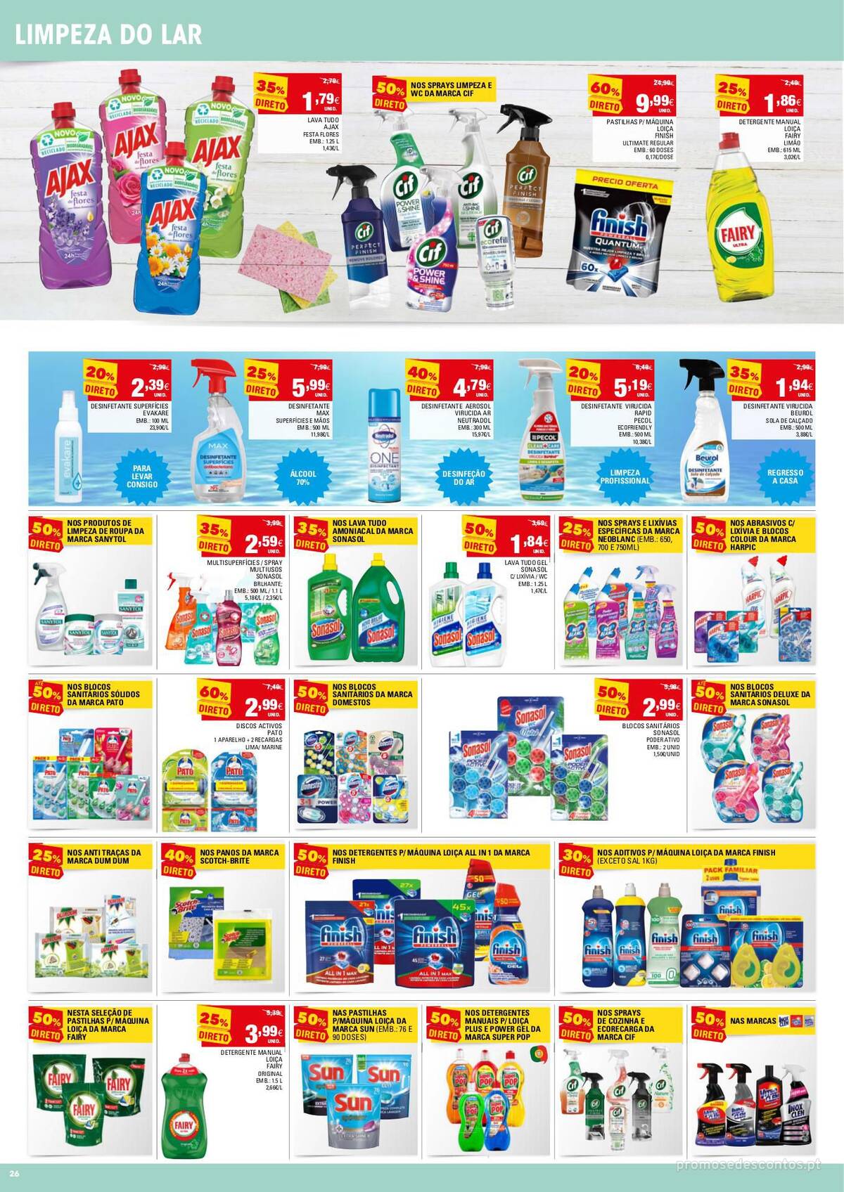 Folheto Continente Lojas Hiper / Modelo de 3 a 9 Novembro