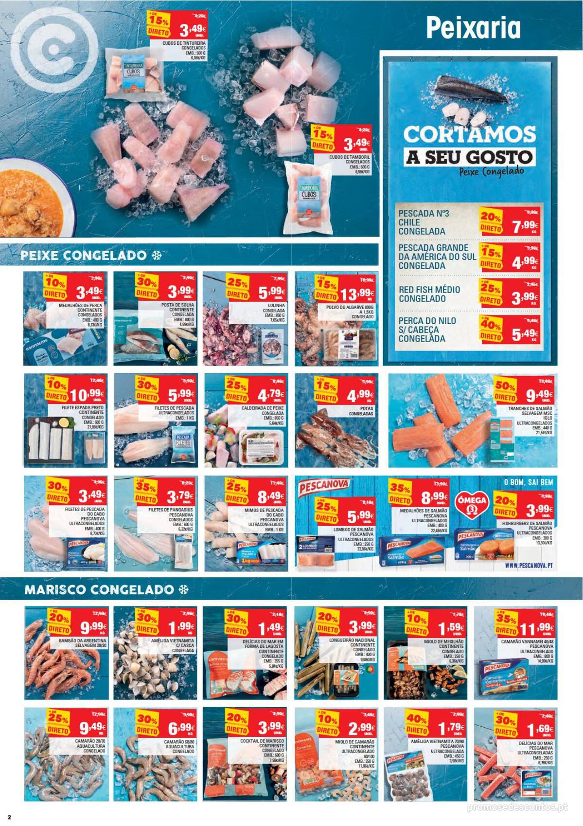 Folheto Continente Lojas Continente/Modelo de 19 a 25 Janeiro