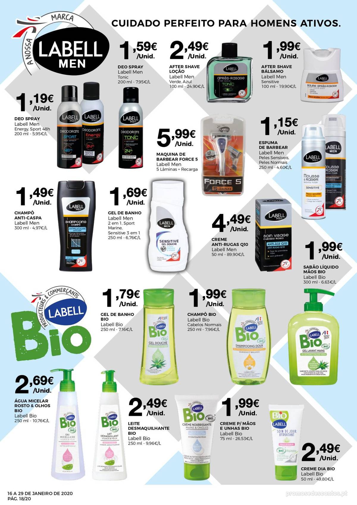 Folheto Intermarché A nossa marca PorSi de 16 a 29 Janeiro