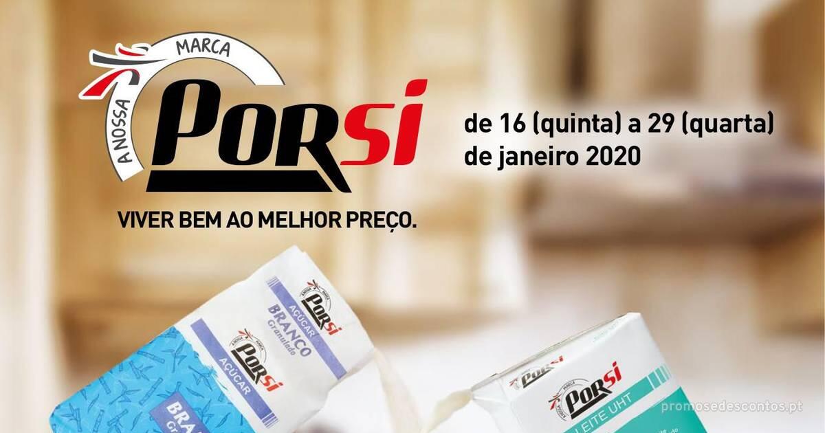 Folheto Intermarché A nossa marca PorSi de 16 a 29 Janeiro